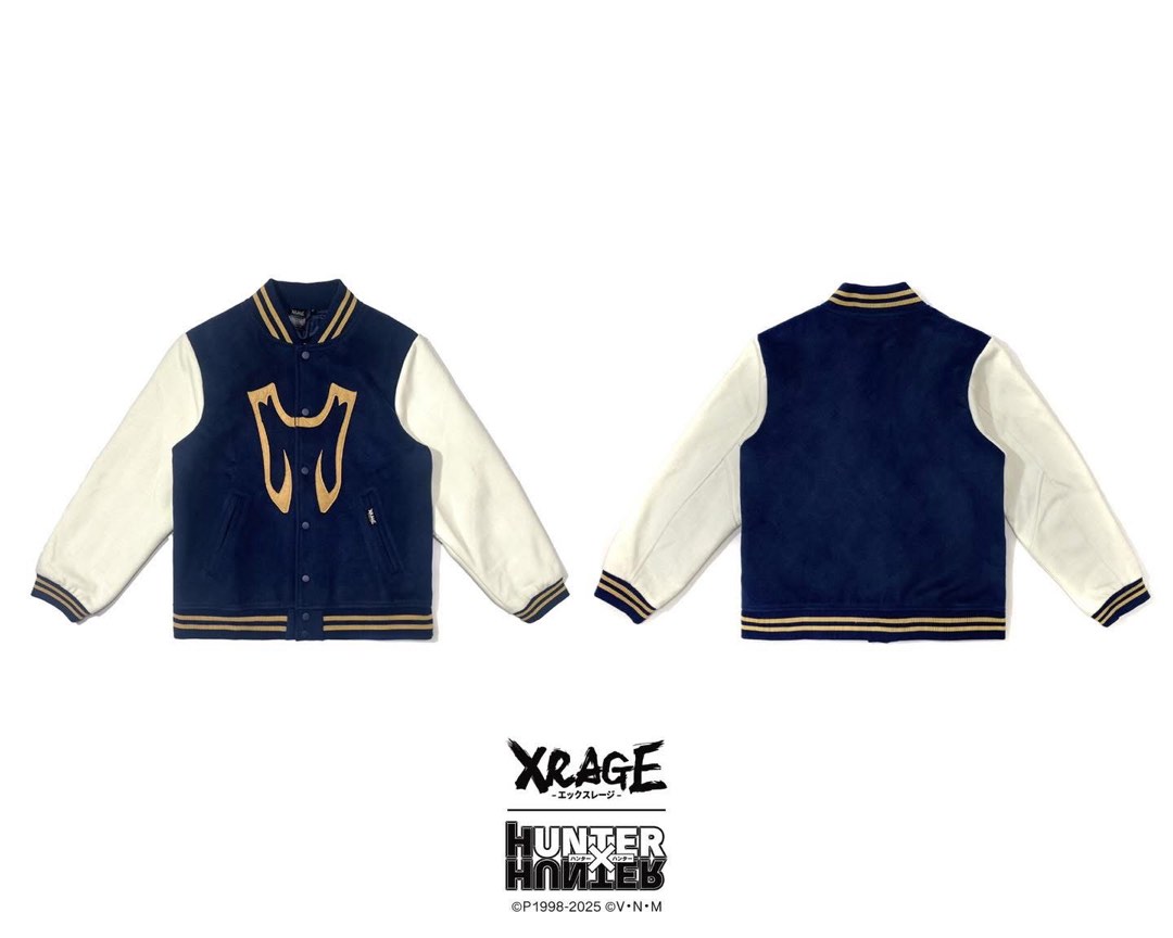 《HUNTER×HUNTER獵人》 × XRAGE XRAGE 仲間 HXH HUNTER×HUNTER 酷拉皮卡棒球外套, 男裝, 上身及套裝, 衛衣 - Carousell