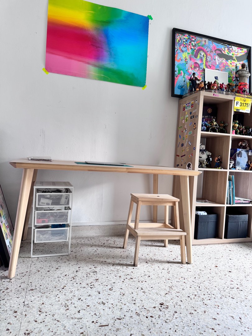IKEA work table, Furniture & Home Living, Furniture, Tables & Sets on ...