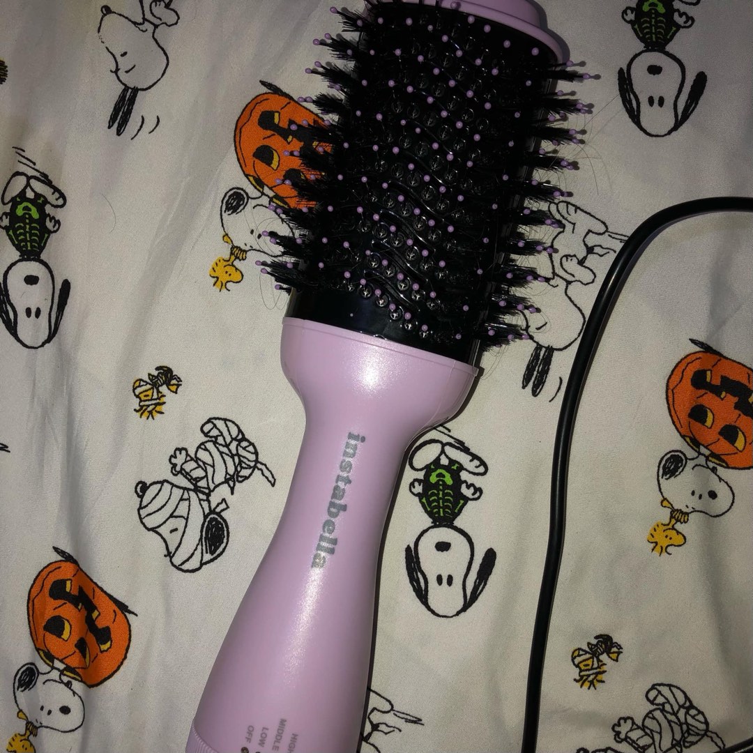 Instabella Aurora 1-Step Easy Hot Air Brush, Hair Dryer, Electric Blow ...