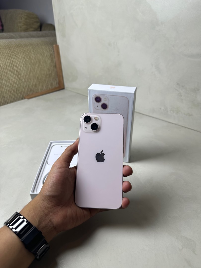 iphone 13 basic 128gb inter all operator ( Pink ), Telepon Seluler ...