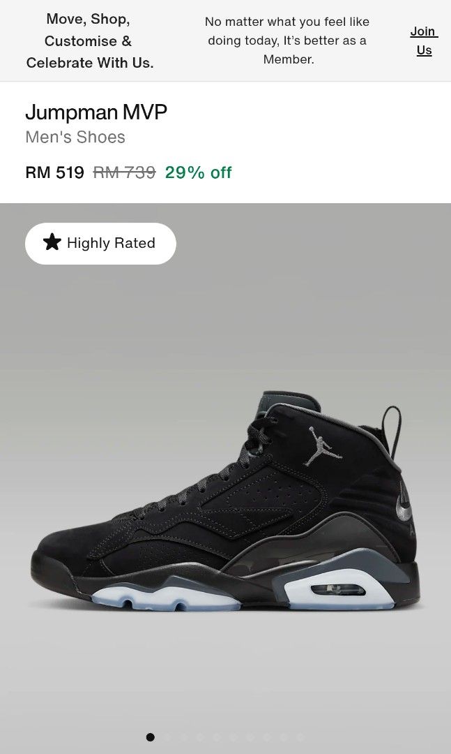 *Rare pair* Jumpman MVP Retro, Luxury, Sneakers & Footwear on Carousell