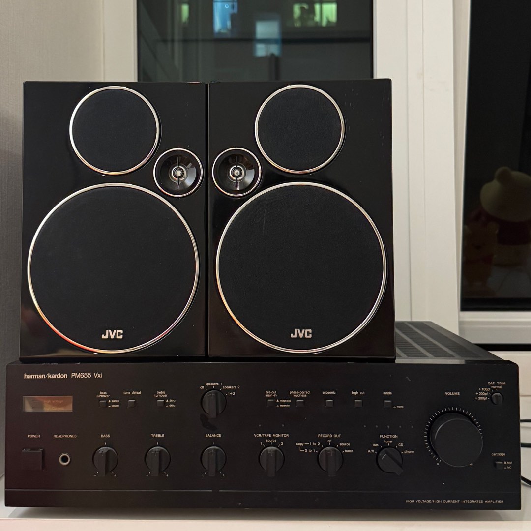 JVC Speakers and Harmon Kardon Amp, Audio, Soundbars, Speakers ...