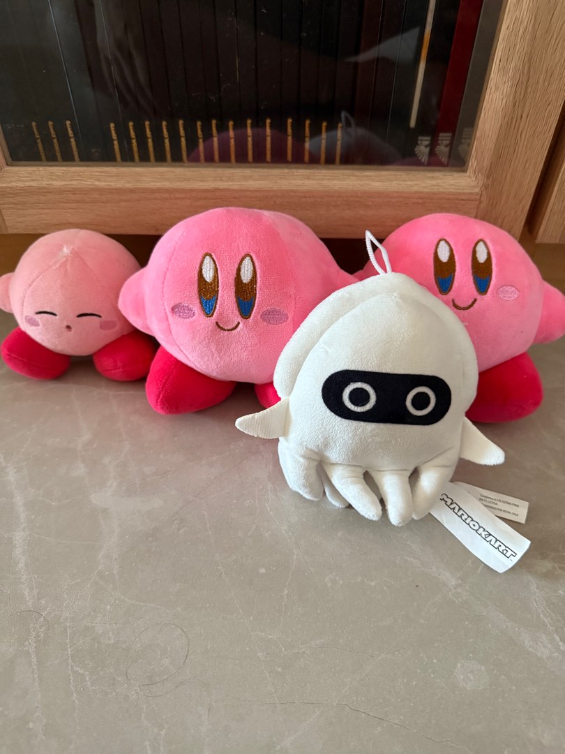 Kirby Mario kart squid, Hobbies & Toys, Toys & Games on Carousell