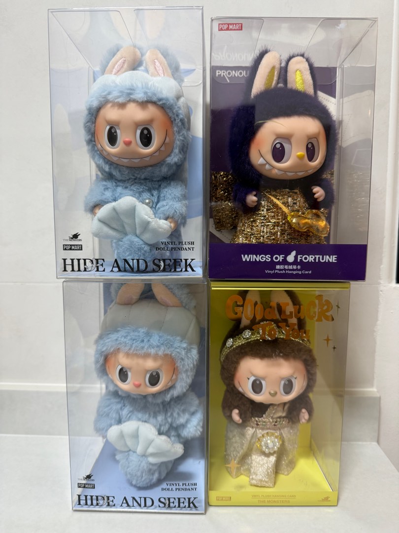 Labubu / Merbubu /Siambubu / Wings of Fortune POPMART CPCM, Hobbies ...