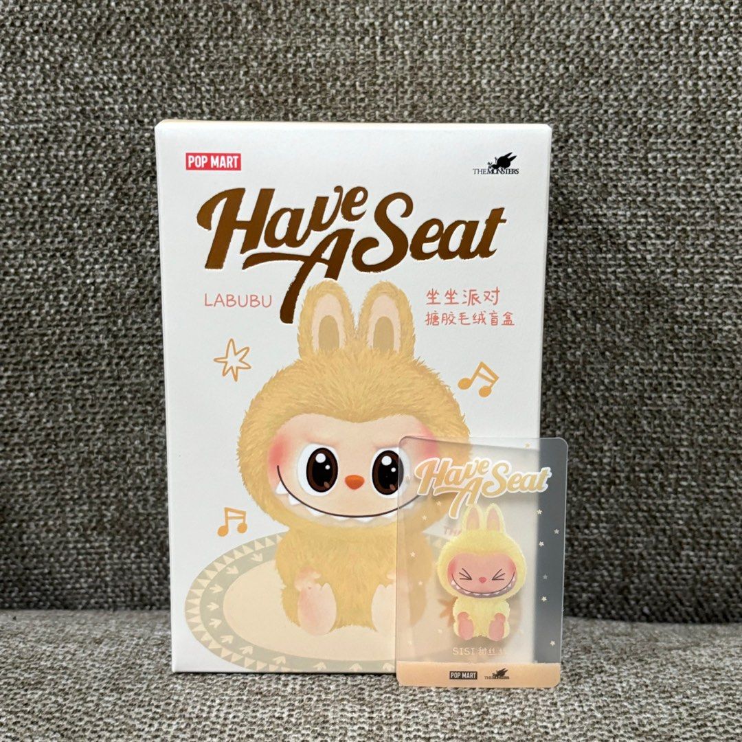 Labubu V2 Have a Seat Selected Sisi NEW SEALED ORI POP MAR INDO 100 ...