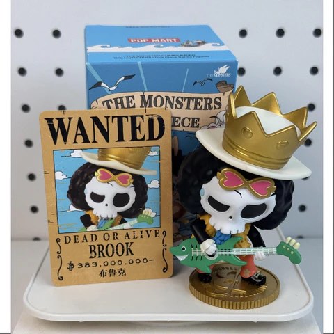 Labubu x One Piece - Brook popmart, Hobbies & Toys, Toys & Games on ...