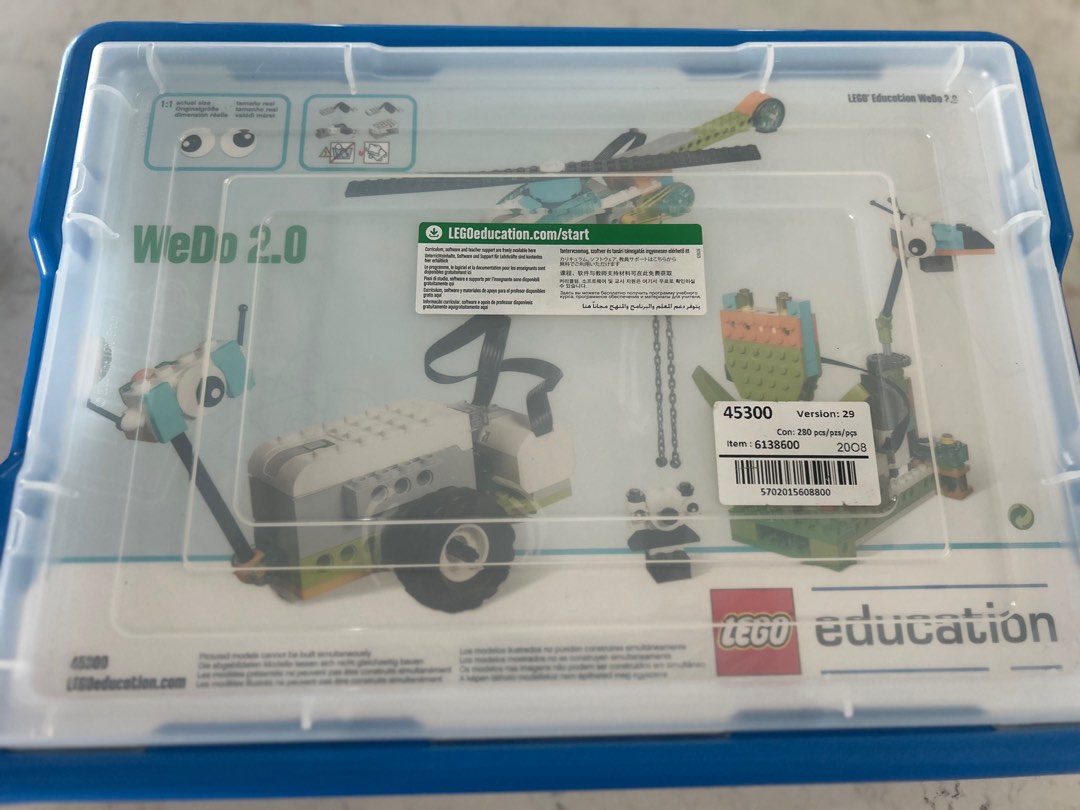 Lego Education WeDo 2.0 Robotics Kit, Hobbies & Toys, Toys & Games on ...