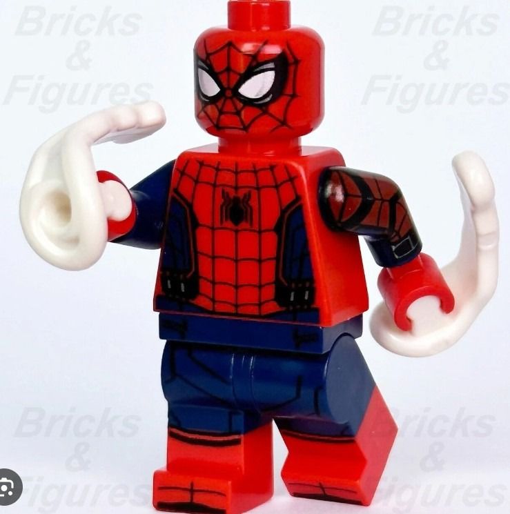 LEGO Marvel Super Heros MiniFig - SH0829: Spider-Man - Printed Dark ...