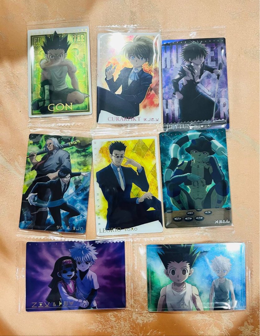 [LF/WTT/WTB] hunter x hunter hxh wafer cards, Hobbies & Toys ...