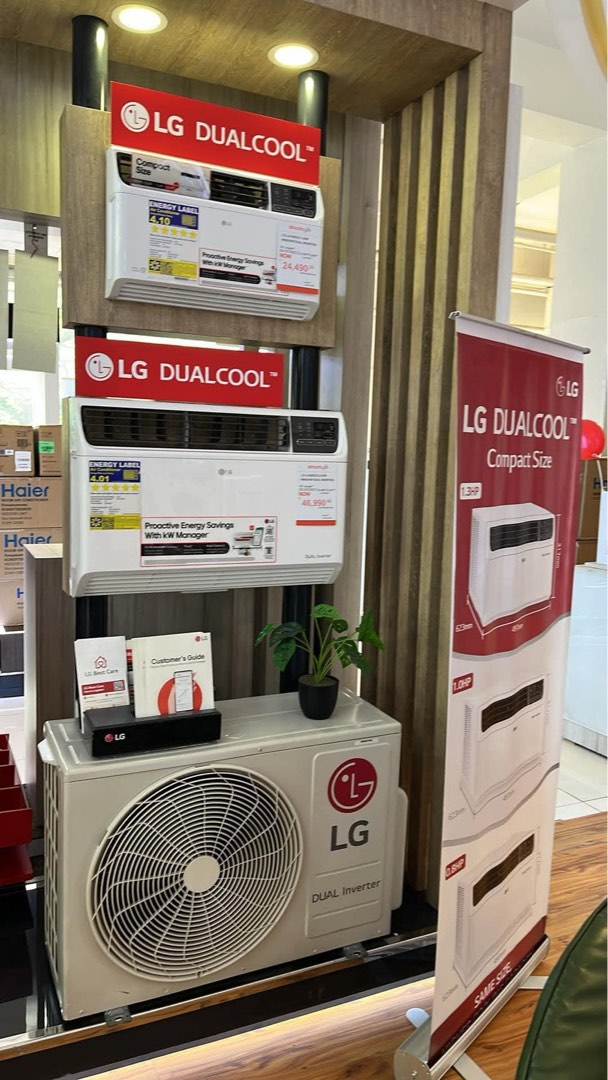 LG WINDOW TYPE INVERTER AIR CONDITIONER, TV & Home Appliances, Air ...