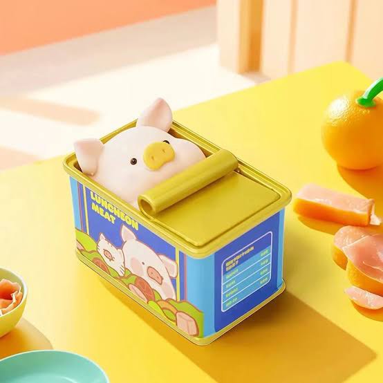 lulu the piggy luncheon meat 52toys popmart hirono skullpanda dimoo ...