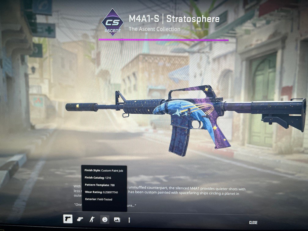 M4A1-S Stratosphere, Video Gaming, Gaming Accessories, In-Game Products ...
