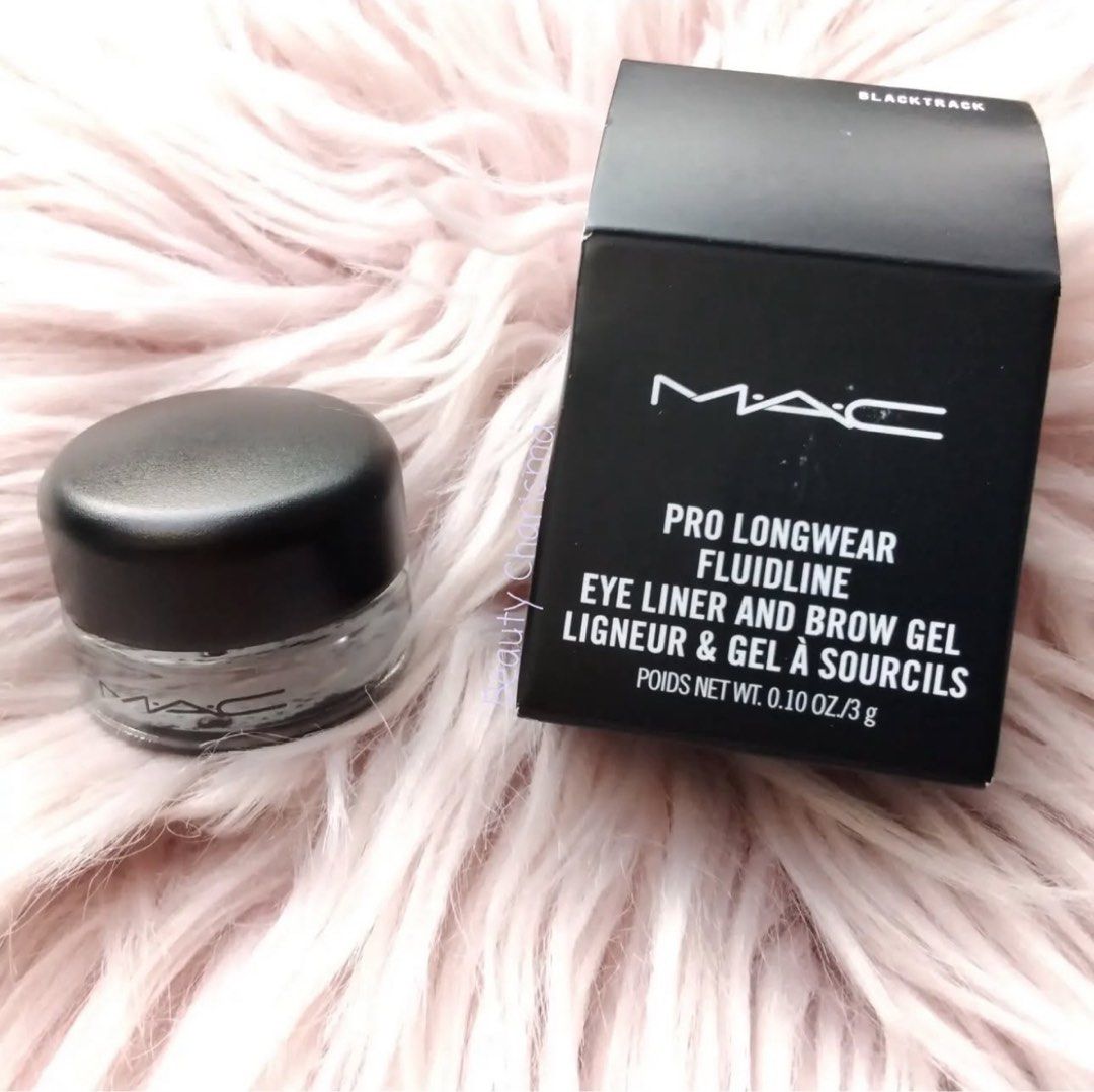 Mac Cosmetics PRO LONGWEAR FLUIDLINE EYE LINER AND BROW GEL Blacktrack ...