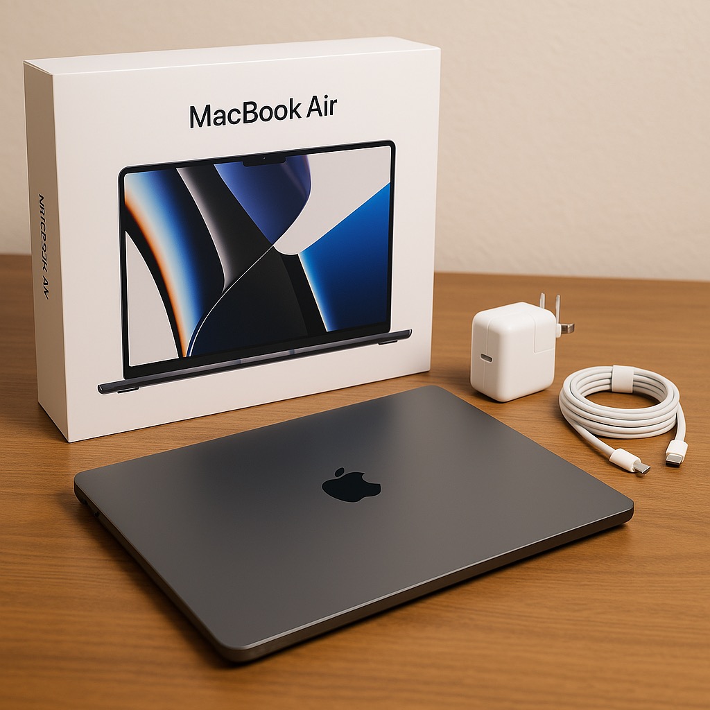 MacBook Air M2 2022 Space Grey 256gb (Complete Set, Excellent Condition ...
