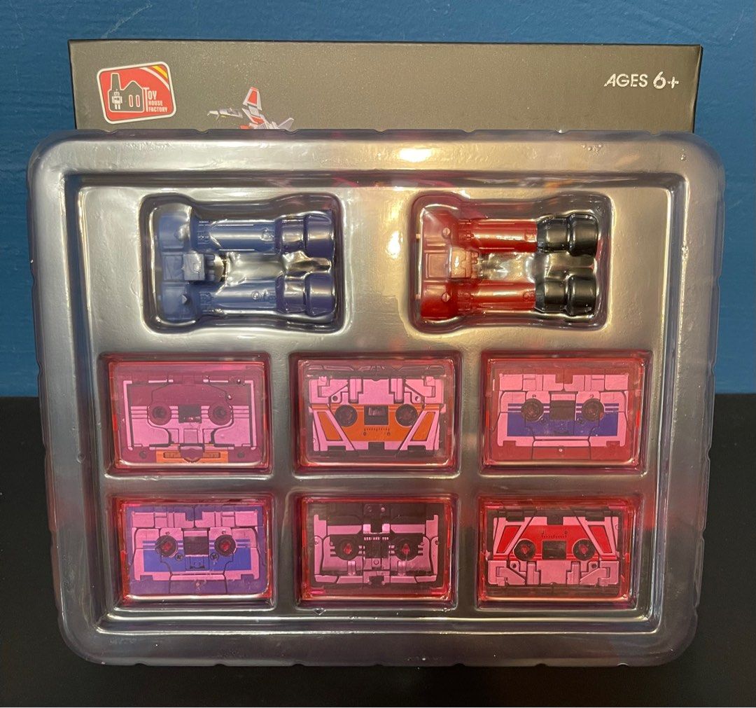 THF Tape Corps Masterpiece MP Soundwave Transformers Cassette Ravage ...