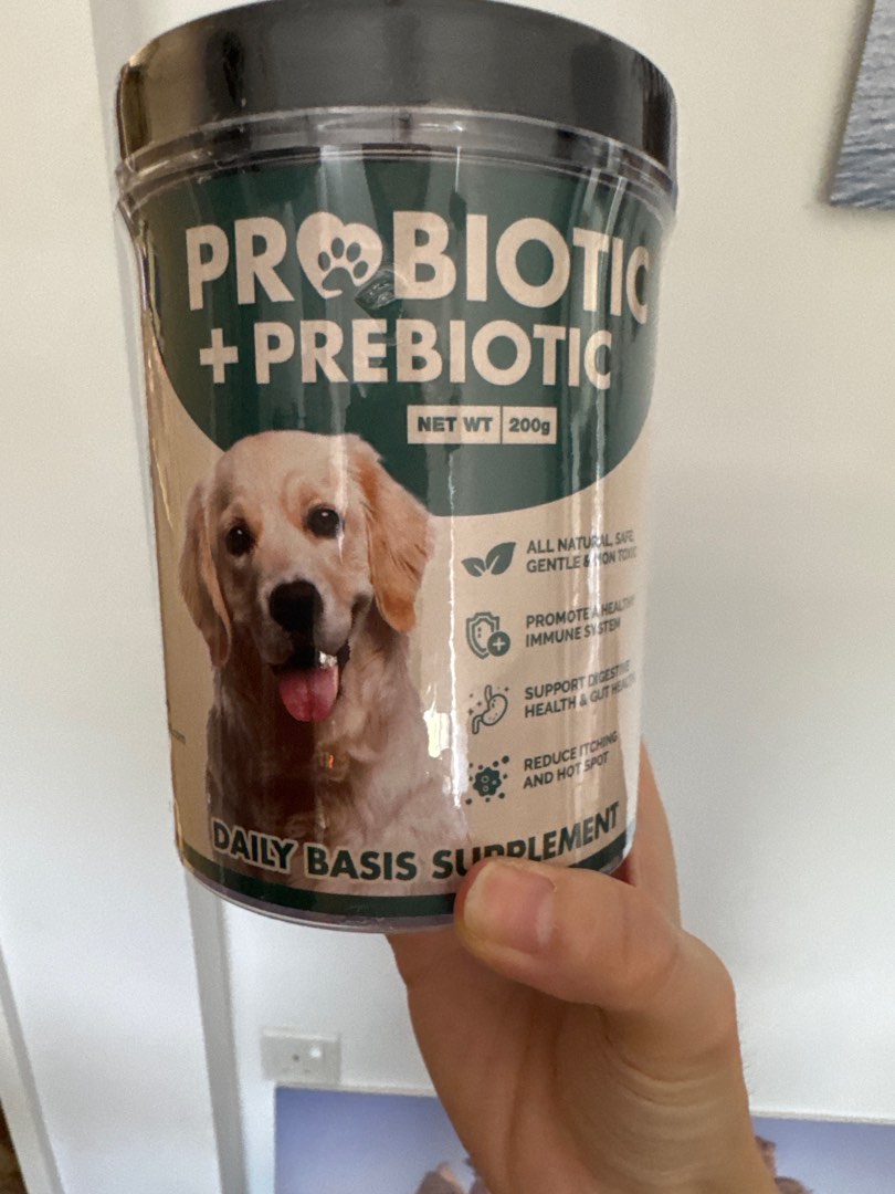 Max & Paw Probiotic + Prebiotic for Dogs, Health & Nutrition, Health ...