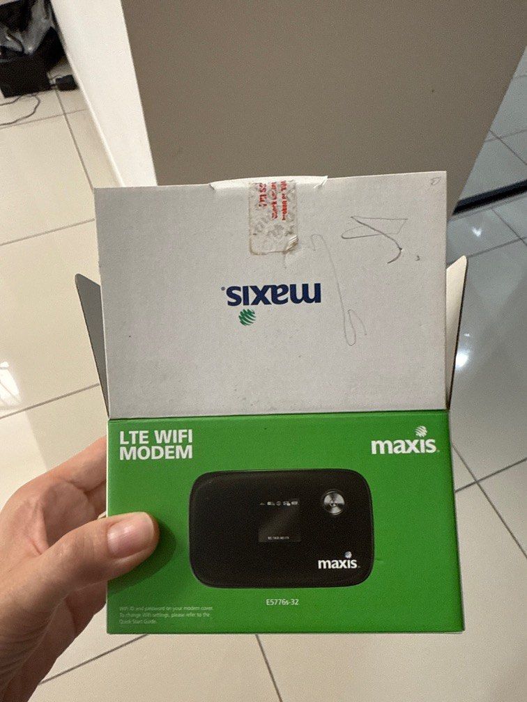 Maxis LTE WiFi modem, Computers & Tech, Parts & Accessories, Networking ...