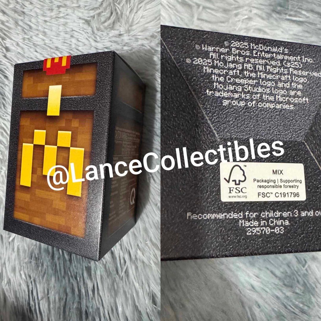 Mcdonalds Minecraft Grimace Egg (SEALED, UNUSED CODE, NO Marker ...