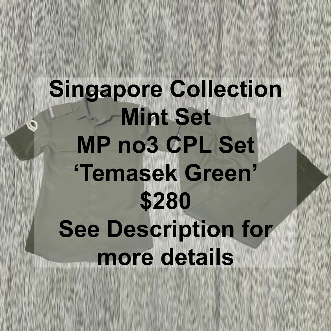 MINT CONDITION | SAF MP NO3 SET | COLLECTOR ITEMS, Men's Fashion, Tops ...