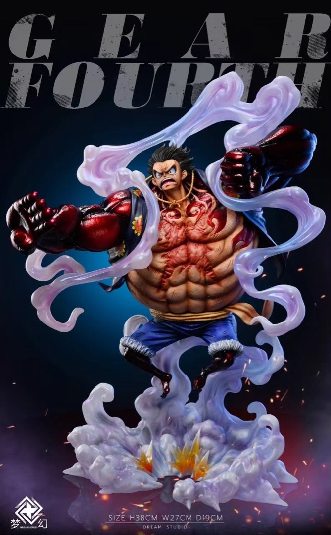 [MISB] Dream Studio One Piece Luffy Gear 4th GK NOT megahouse, Hobbies ...