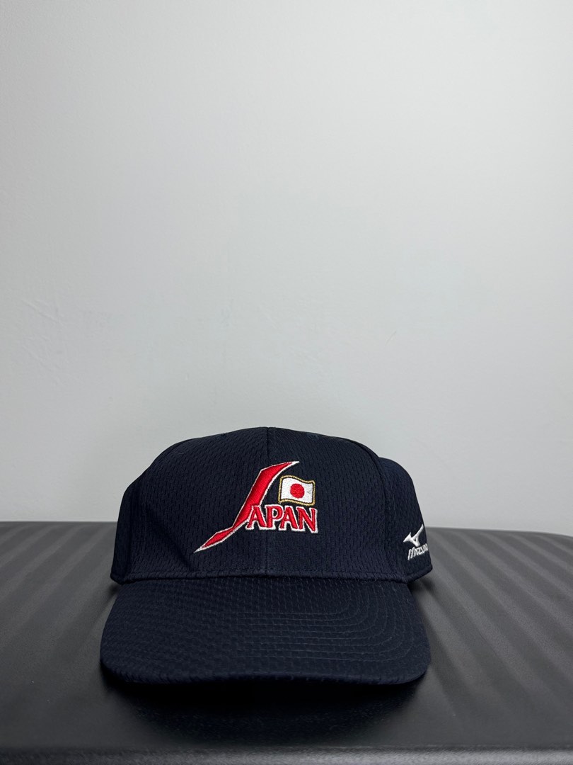 Mizuno Baseball Japan Team Hat, Men's Fashion, Watches & Accessories ...