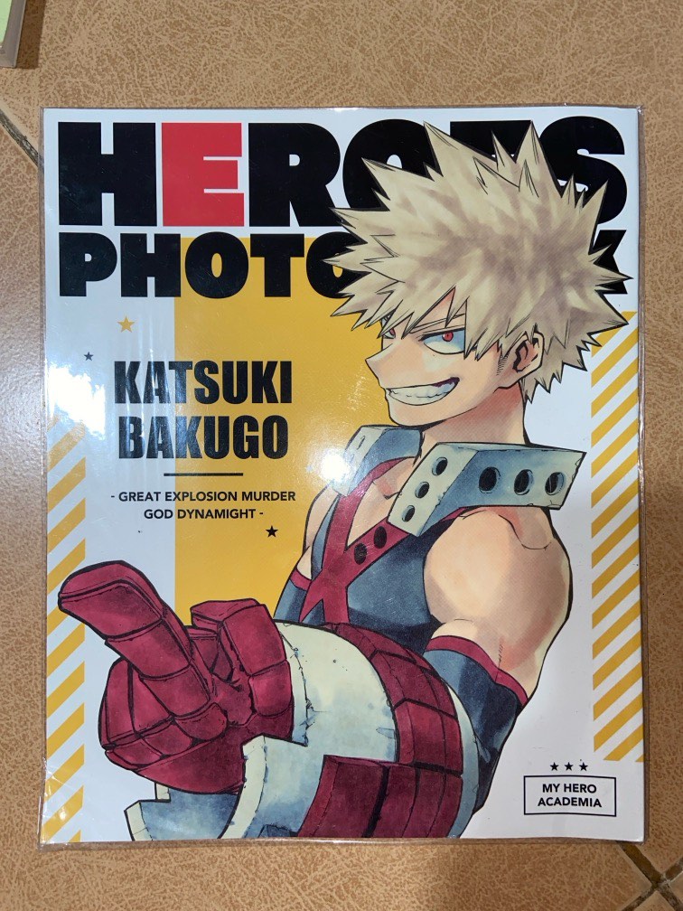 My Hero Academia Katsuki Bakugo Official Photobook, Hobbies & Toys ...