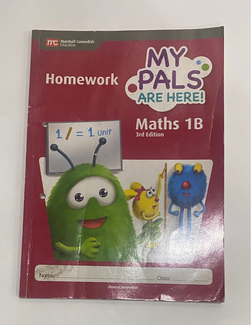 My Pals Are Here Maths 1B Homework, Hobbies & Toys, Books & Magazines ...