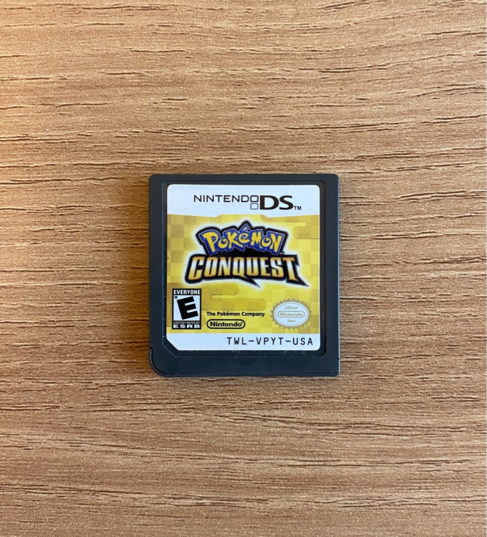 NDS USA Game 3ds 美版 純卡 Pokemon Conquest 寵物小精靈 信長之野望 english 對戰 Turn ...