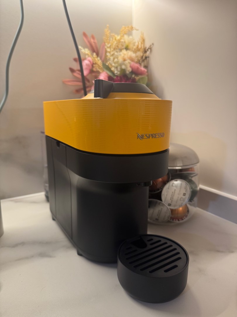 Nespresso Vertuo Pop Mango Yellow, TV & Home Appliances, Kitchen ...