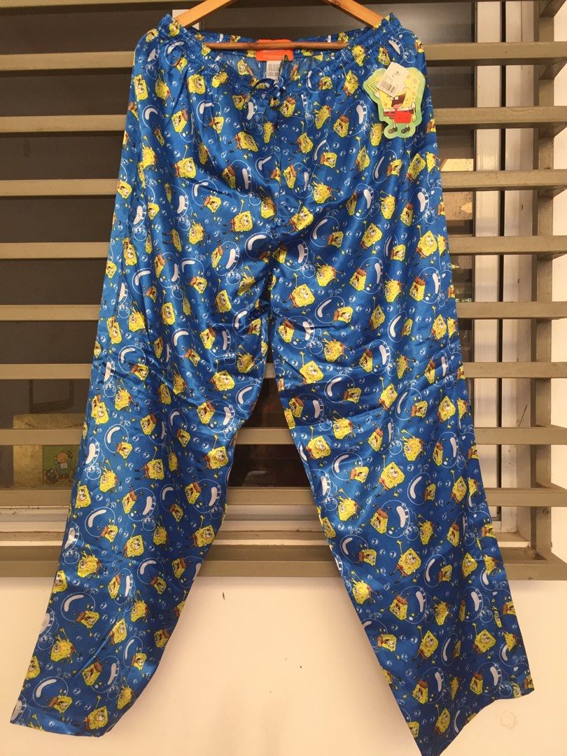 New with tag Original Nickelodeon spongebob satin pajama from U.S ...
