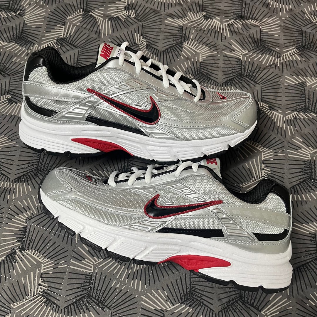 Nike Initiator Metallic Silver Red, Men's Fashion, Footwear, Sneakers ...