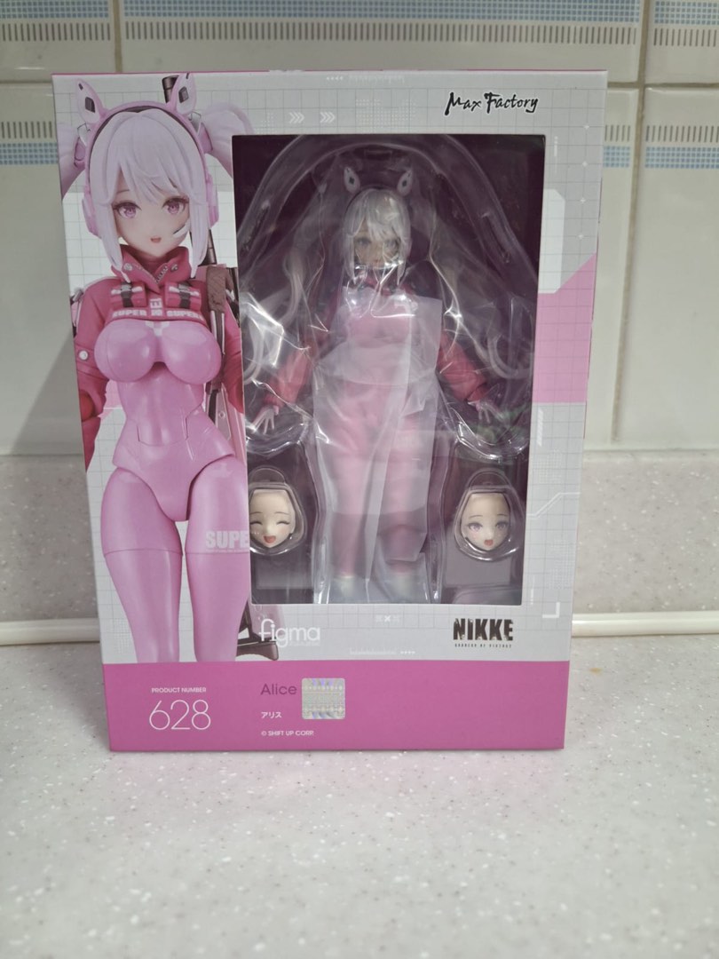 全新Nikke 妮姬Figma 628 Alice 愛麗絲 陸版普通版, 興趣及遊戲, 玩具 & 遊戲類 - Carousell