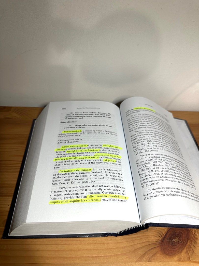 Notes on the Constitution Volume III (Bill of Rights, Citizenship and ...