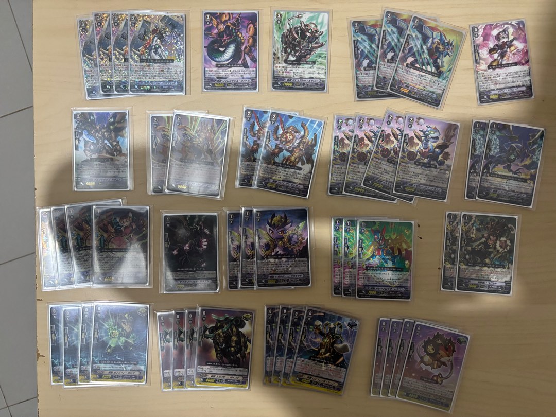 OG ZTB Chronojet Dragon Z deck G-Era CardFight Vanguard, Hobbies & Toys ...