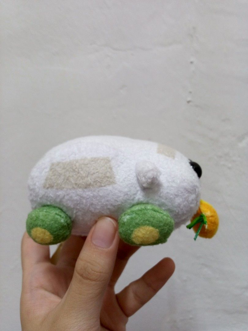 Original Pui Pui Molcar Shiromo Fuzmals White Guinea Pig Car Pullback ...