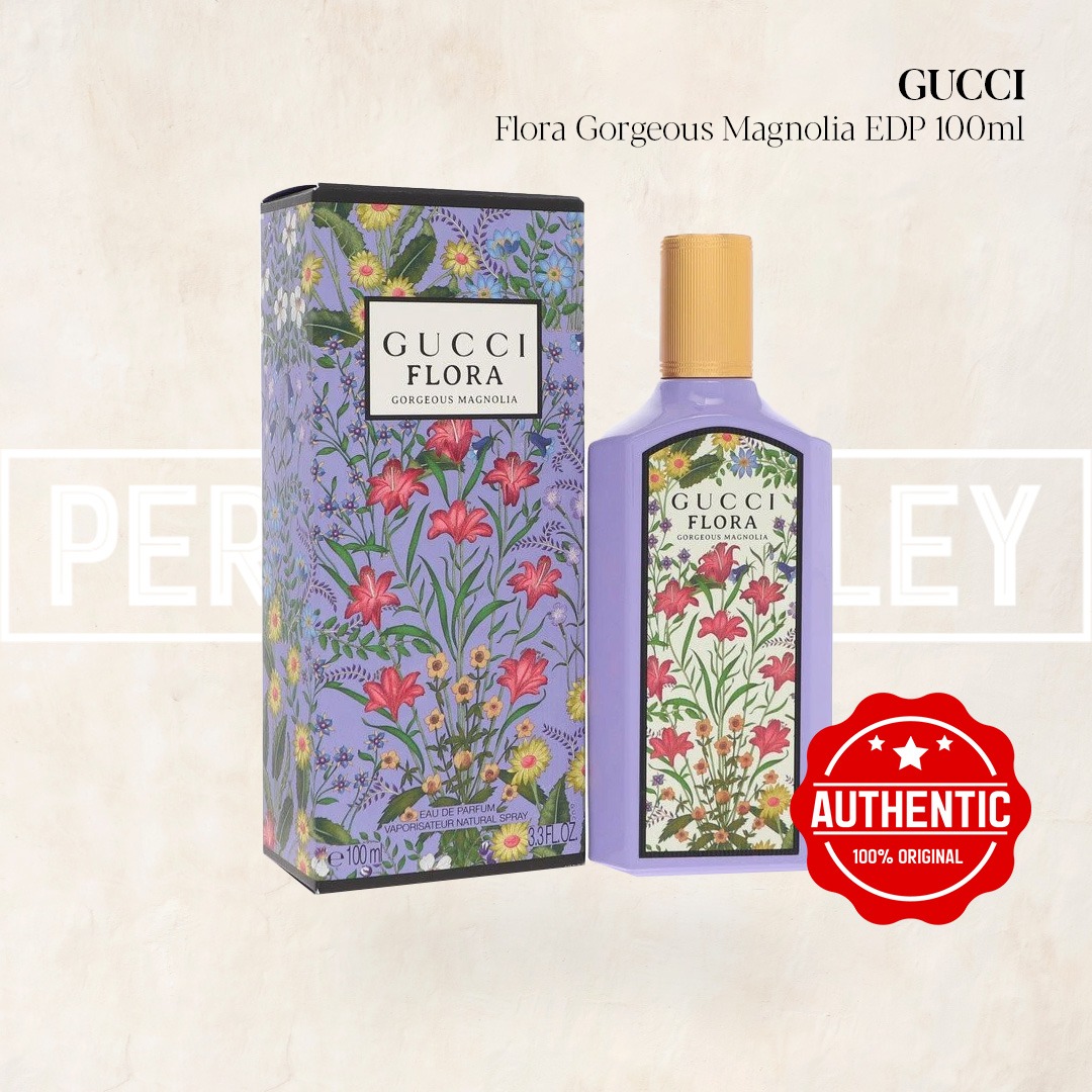 [PERFUME ALLEY] GUCCI FLORA GORGEOUS MAGNONLIA EDP, Beauty & Personal ...