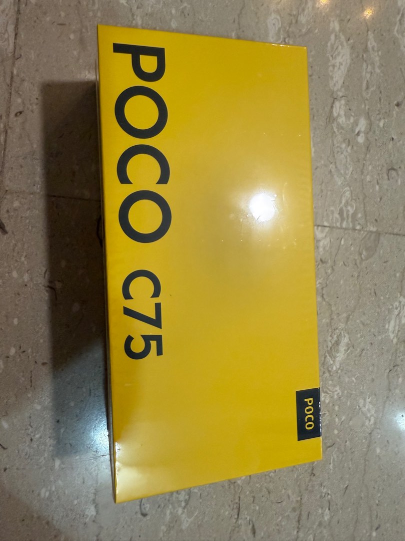 POCO C75 Gold, 6GB/128GB, Everything Else on Carousell
