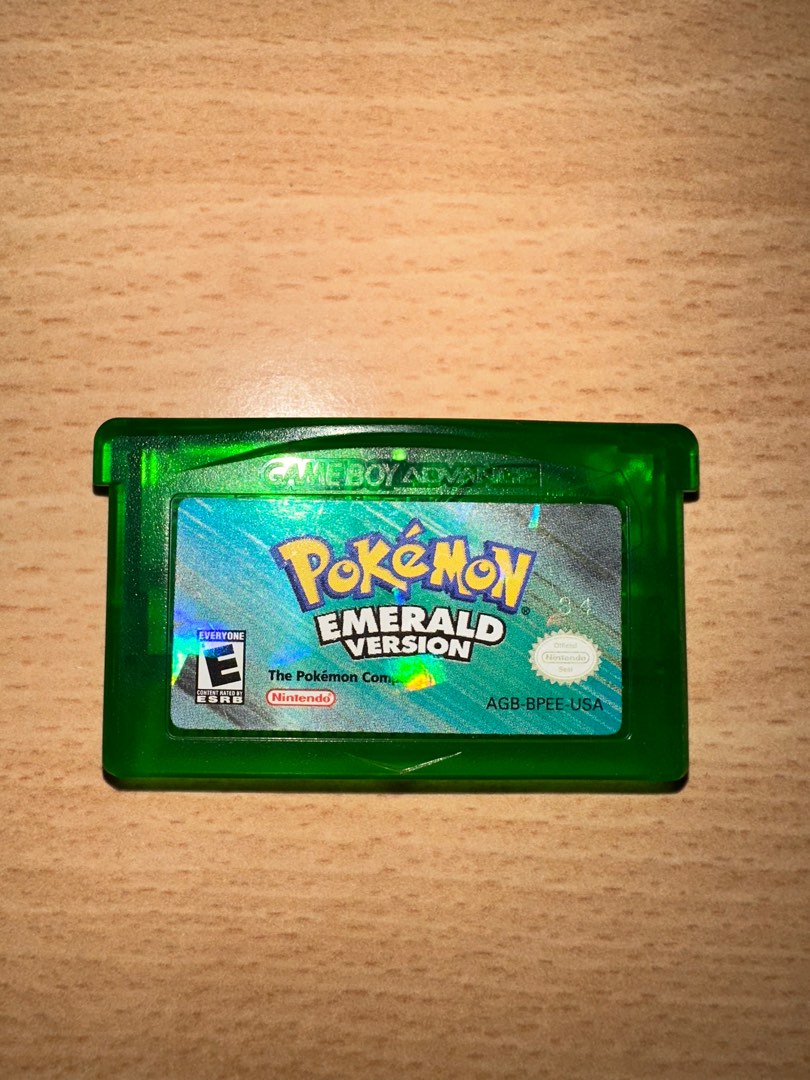 Pokemon Emerald Gameboy Advance, Video Gaming, Video Games, Nintendo on ...