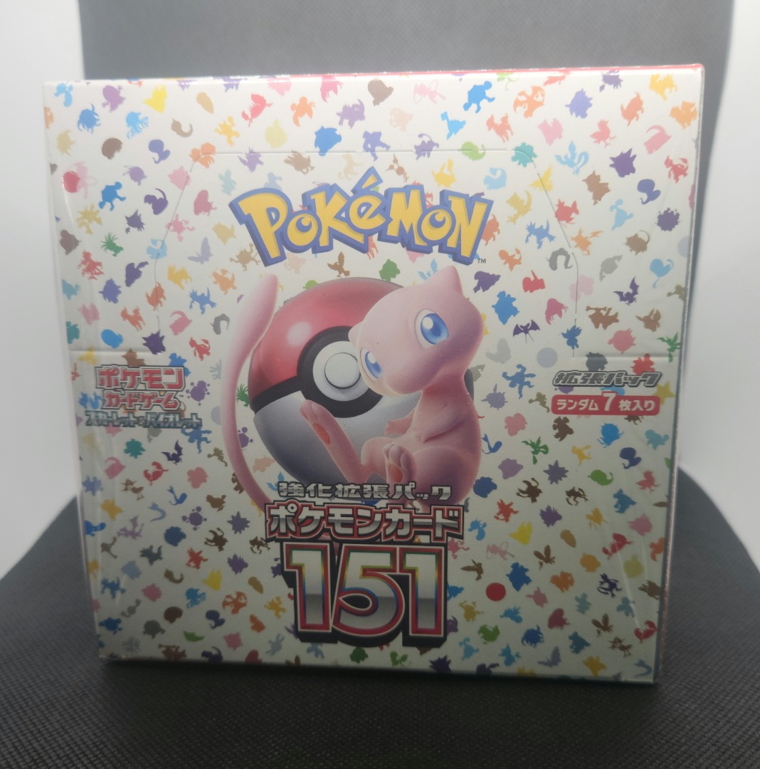 Pokemon Japanese booster box sv2a Pokemon 151, Hobbies & Toys, Toys ...