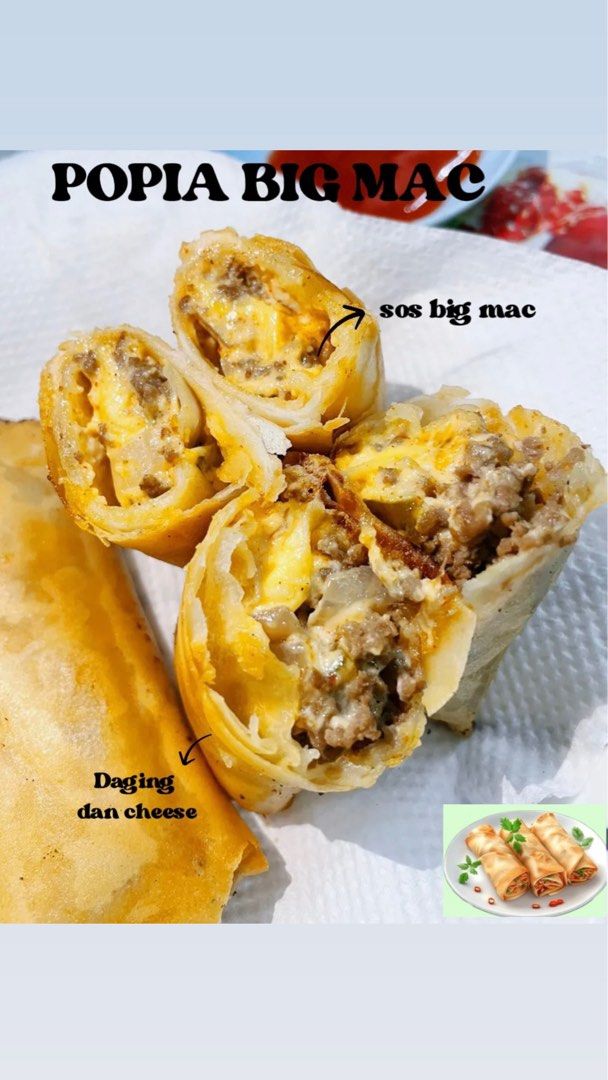 POPIAH BIG MAC VIRAL, Food & Drinks, Chilled & Frozen Food on Carousell