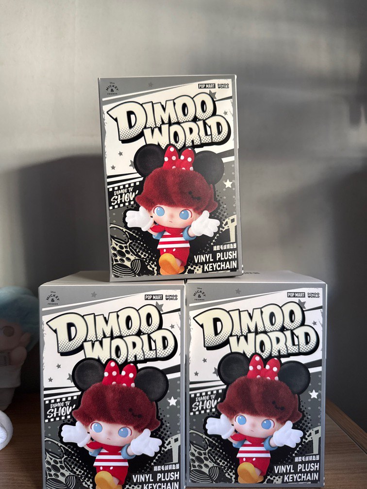 Popmart Dimoo Plush Keychain, Hobbies & Toys, Toys & Games on Carousell