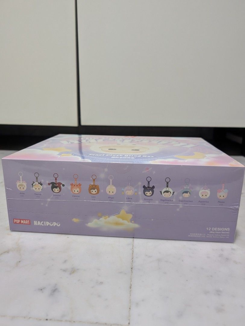 [Below RTP] Popmart Hachipupu The Constellation Vinyl Plush Case (BNIB ...