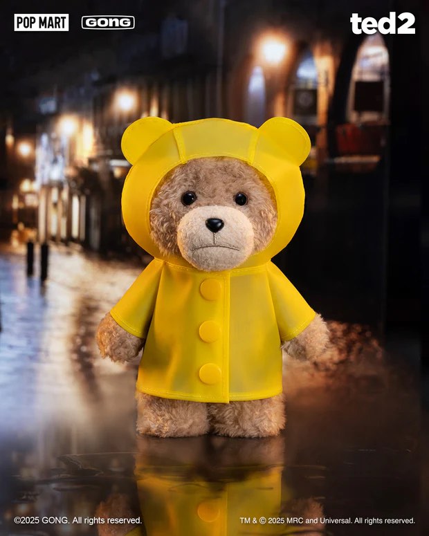 Popmart Ted 2 Teddy Bear Action Blind Box Plush Pendant, Hobbies & Toys, Toys & Games on Carousell