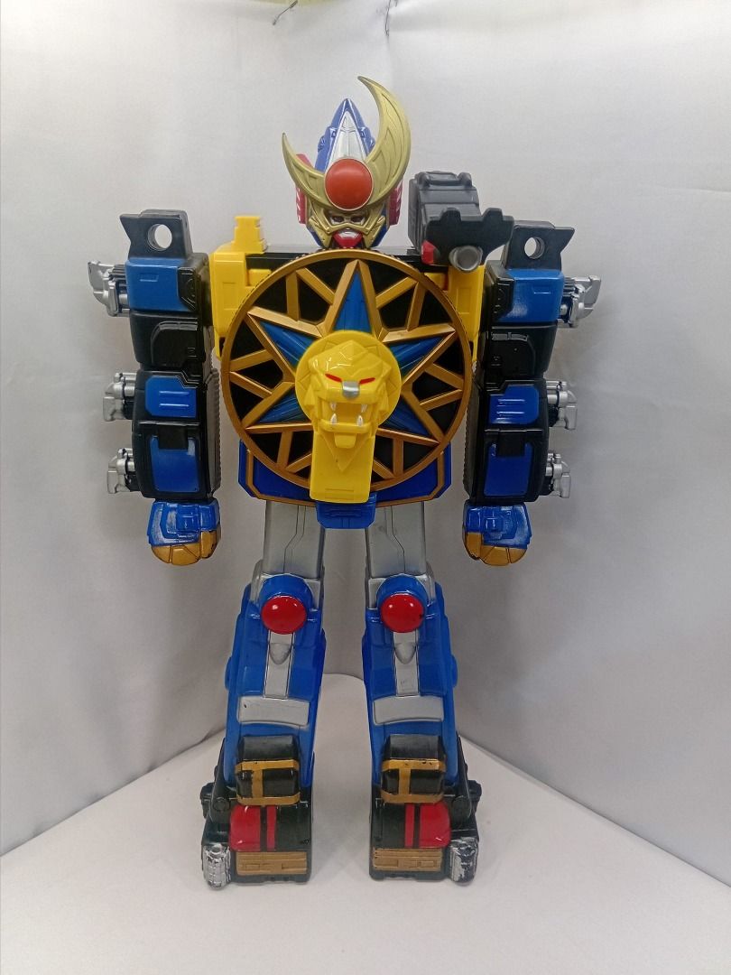 power rangers 22" ninja storm jumbo thunderstorm megazord figure ...