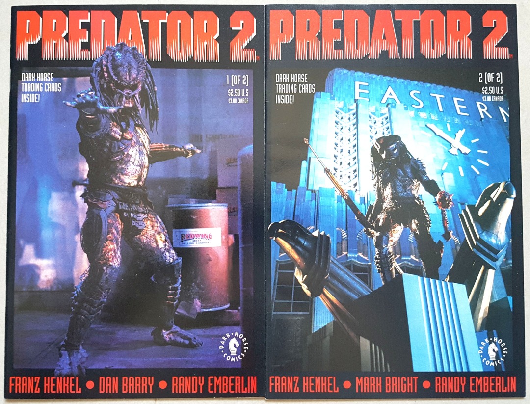 PREDATOR 2 (set of 2), Hobbies & Toys, Books & Magazines, Comics ...