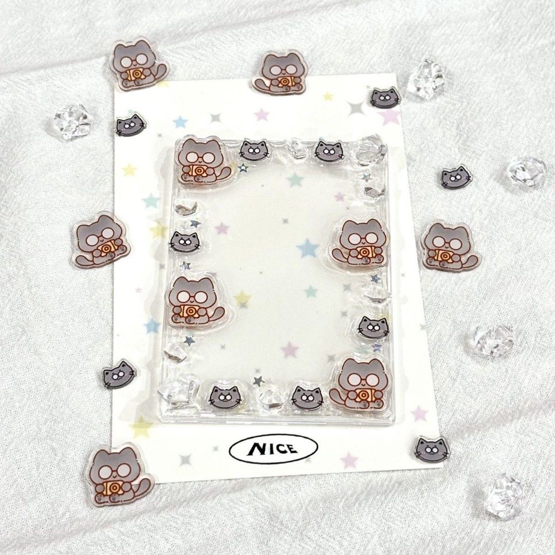 preorder seventeen wonwoo hoshi decorated top loader toploader pc ...