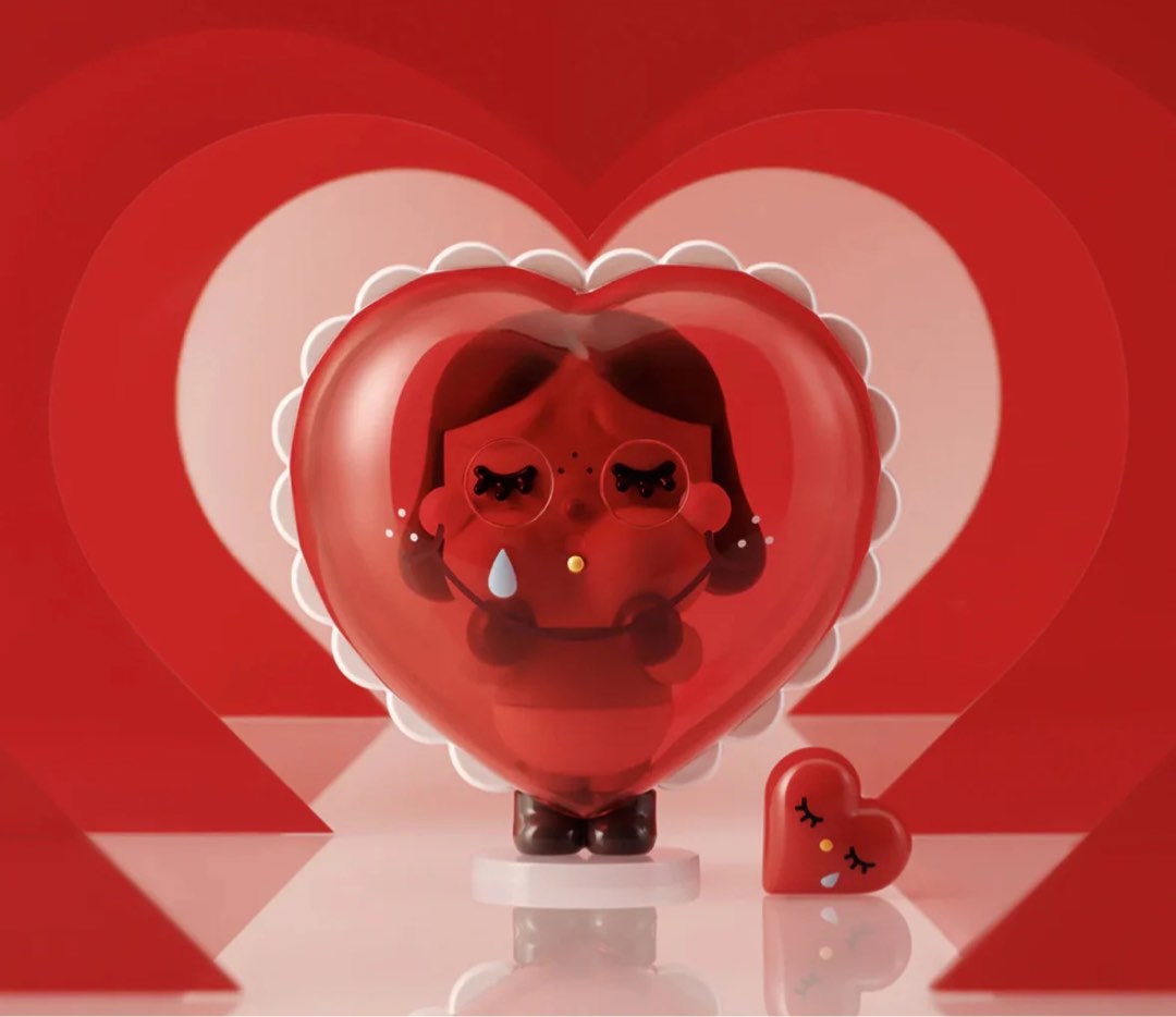 BNIB/BNIF Popmart Crybaby - crying for love heart broken / crying again ...