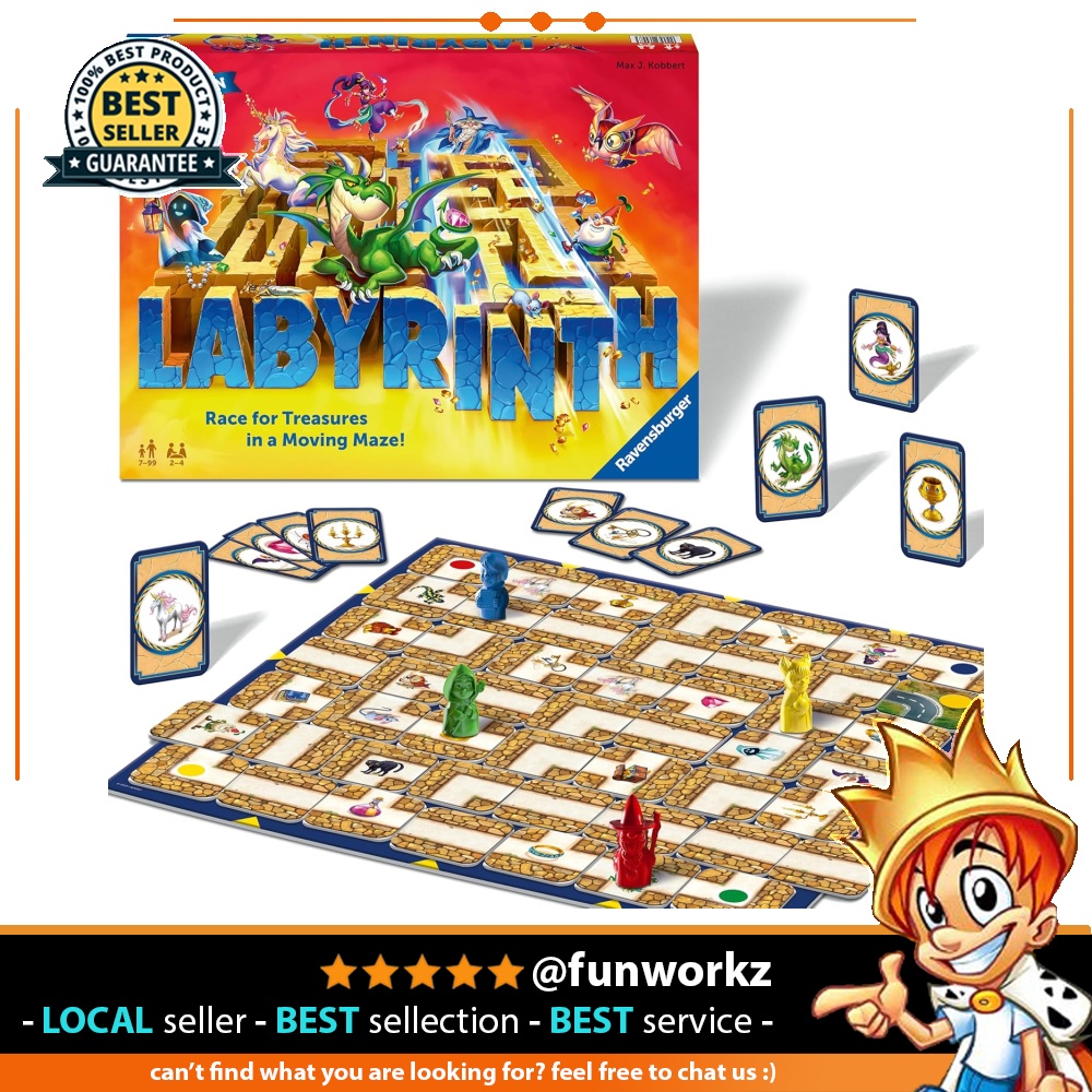 Ravensburger 26448 Labyrinth - Family Game, Hobbies & Toys, Toys ...