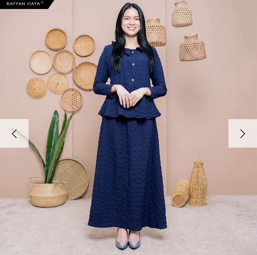 Rayyan haya baju raya baju kurung dress set, Women's Fashion, Dresses & Sets, Sets or ...