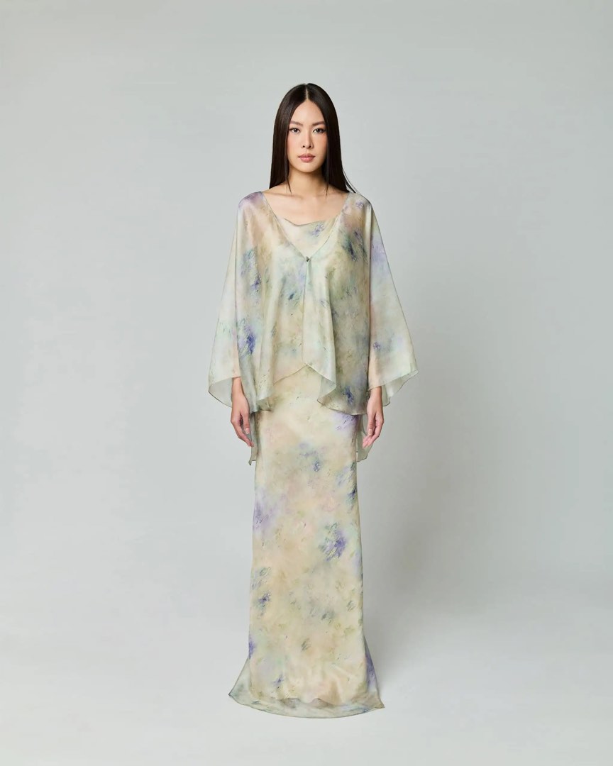 RENT - Alia B Amora In Sage Green, Women's Fashion, Muslimah Fashion, Baju Kurung & sets on ...